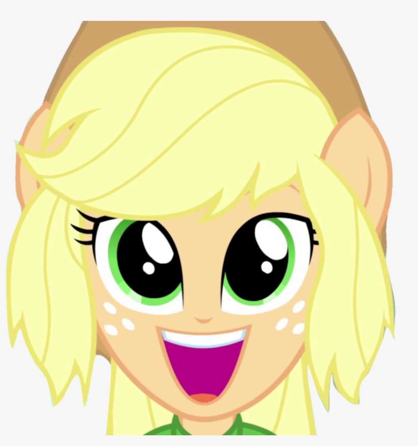 Applejack Cute Face