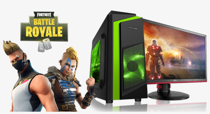 Falcon Fortnite Ready Value Gaming Pc - Aoc G2770pf - 27" Tn Monitor ...
