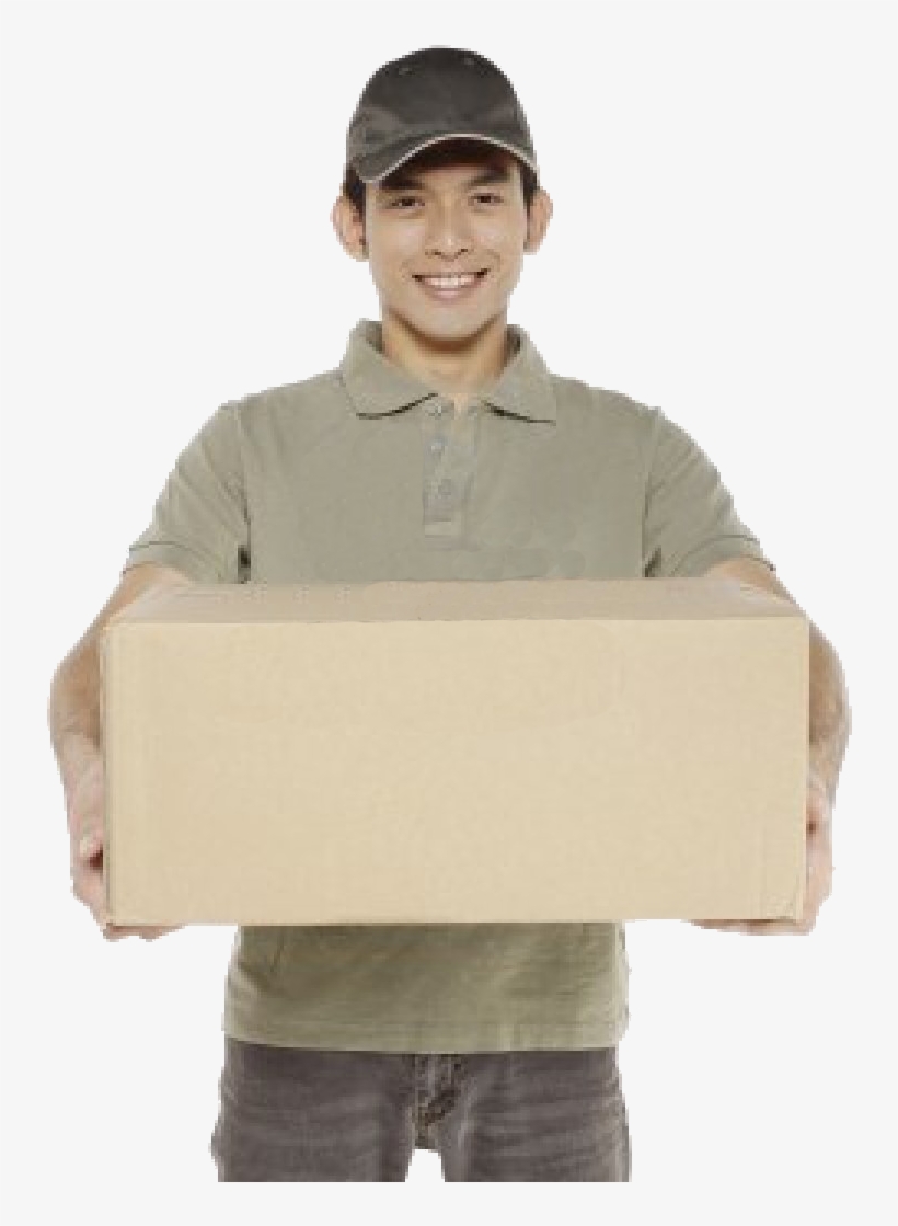 Download Mondays - Package Delivery Man Png | Transparent PNG Download ...