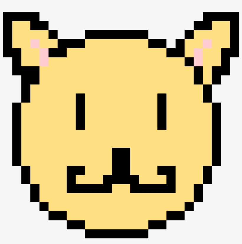 Minecraft Sheep Face Pixel Art