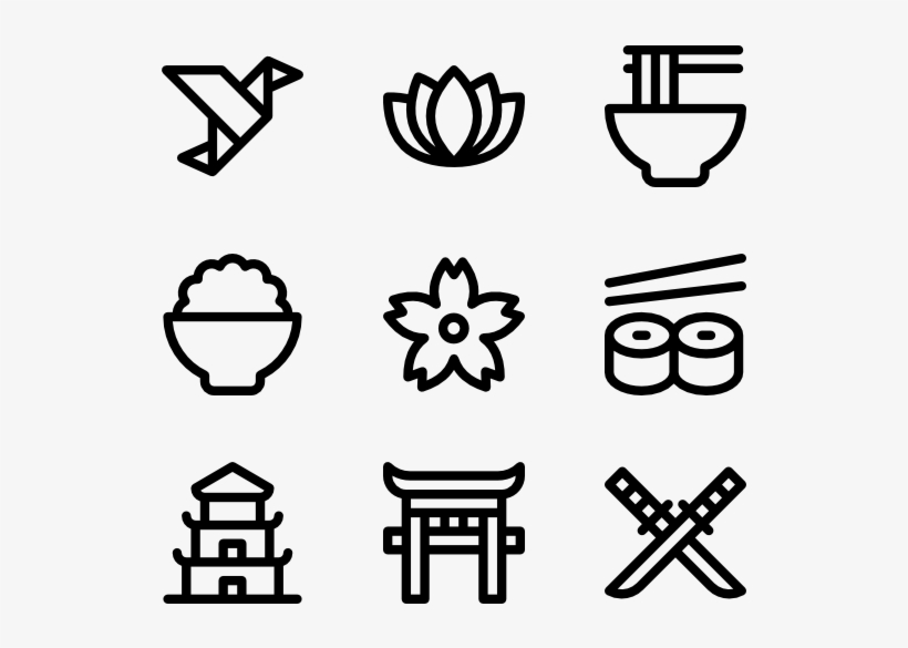 Download Japan - Social Media White Logo | Transparent PNG Download ...