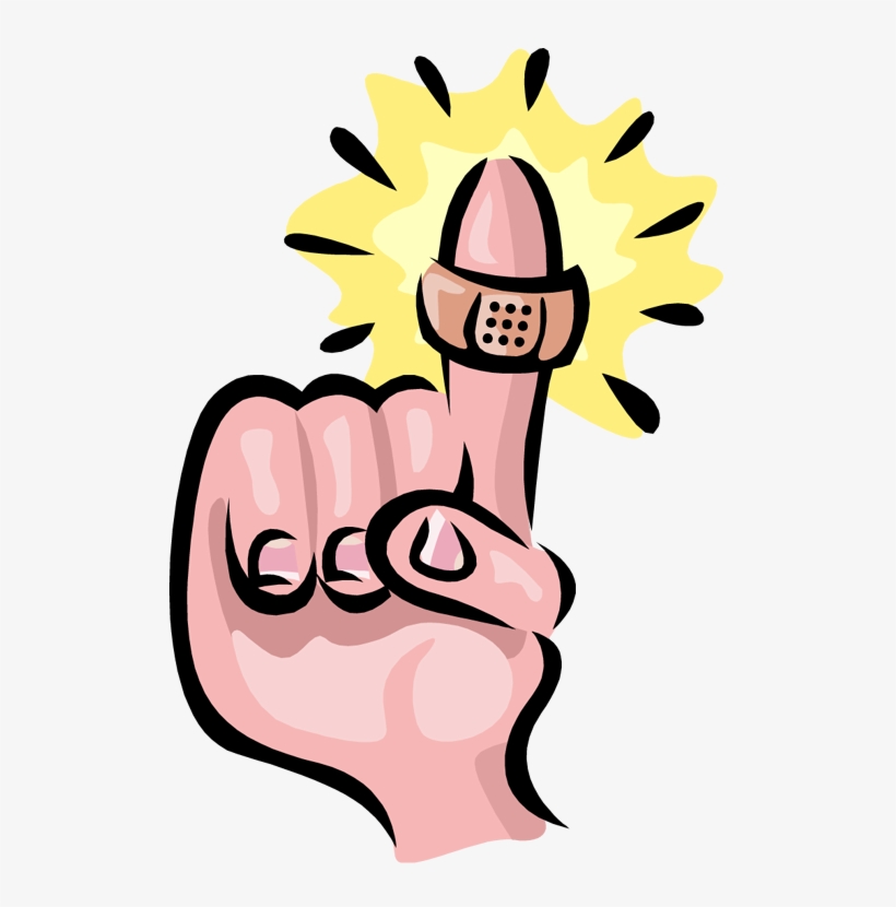 I Gave Myself A Wee Paper Cut This Morning While I - Injury On Hand ...