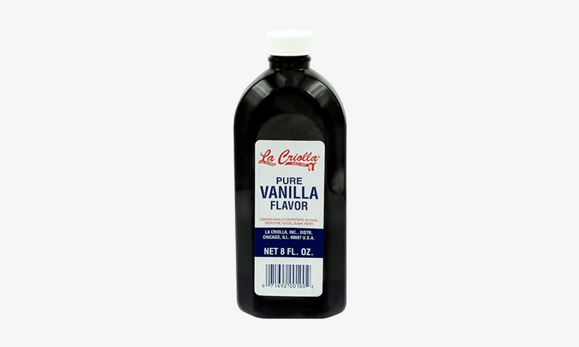 Pure Vanilla Flavor, 8oz, Set Of 12 Plastic Jars - Glass Bottle PNG ...