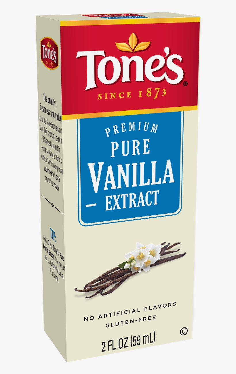 Vanilla Pure Extract Carton 2oz - Tone's Yellow Food Coloring 1 Fl. Oz ...
