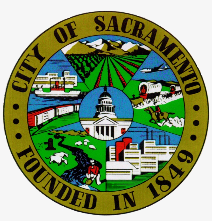 Seal Of Sacramento, California - City Of Sacramento PNG Image ...