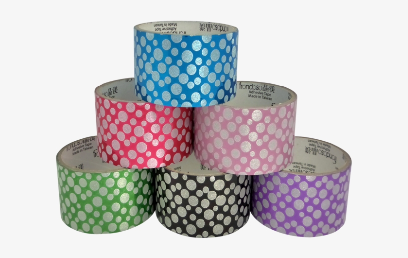 Dot Glitter Packing Tape - Polka Dot PNG Image | Transparent PNG Free ...