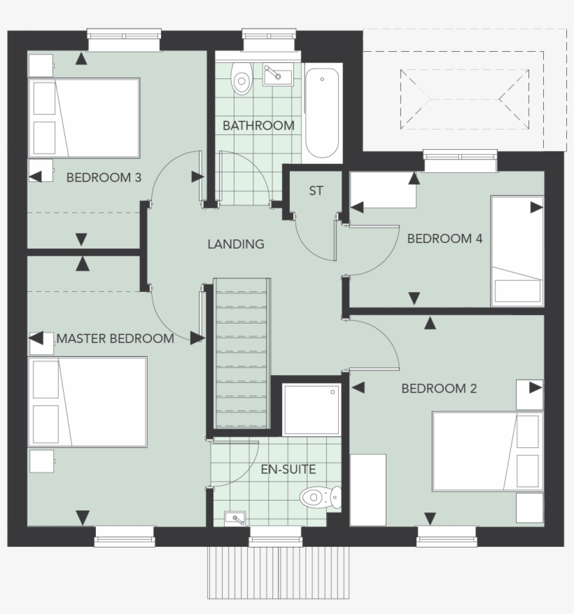 First Floor - Floor Plan PNG Image | Transparent PNG Free Download on ...