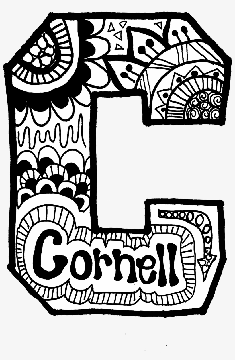 Cornell Zentangle - Illustration PNG Image | Transparent PNG Free ...
