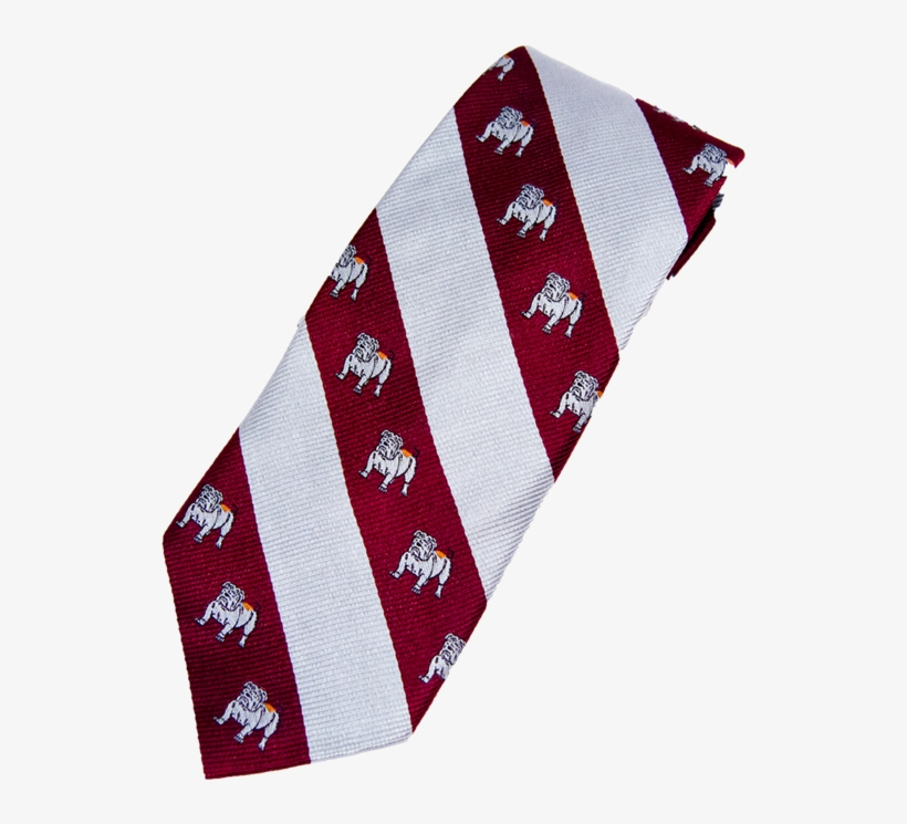 Varsity Colours Bulldogs All Over Diagonal Striped - Necktie PNG Image ...