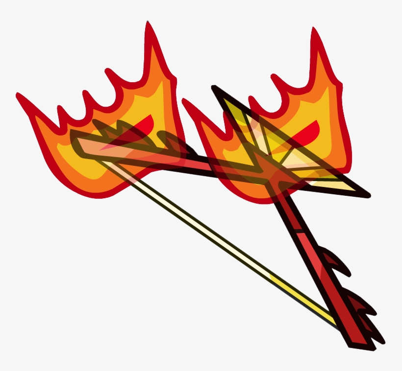Flaming Needle Bow - Fire PNG Image | Transparent PNG Free Download on ...