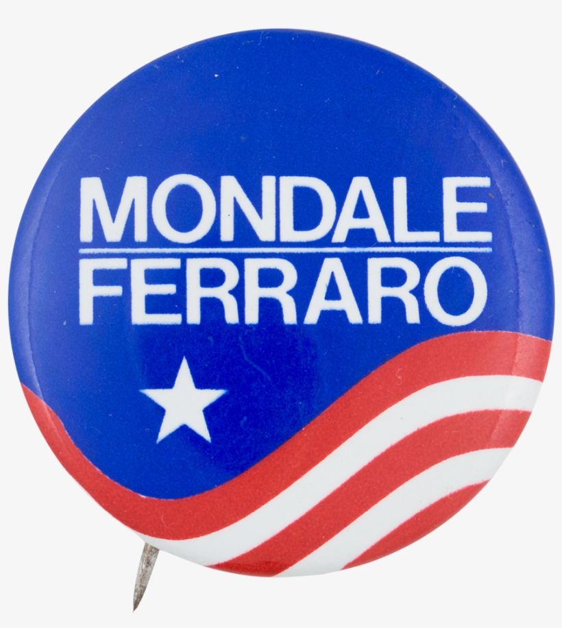 Mondale Ferraro Star Political Button Museum - Walter Mondale Campaign ...