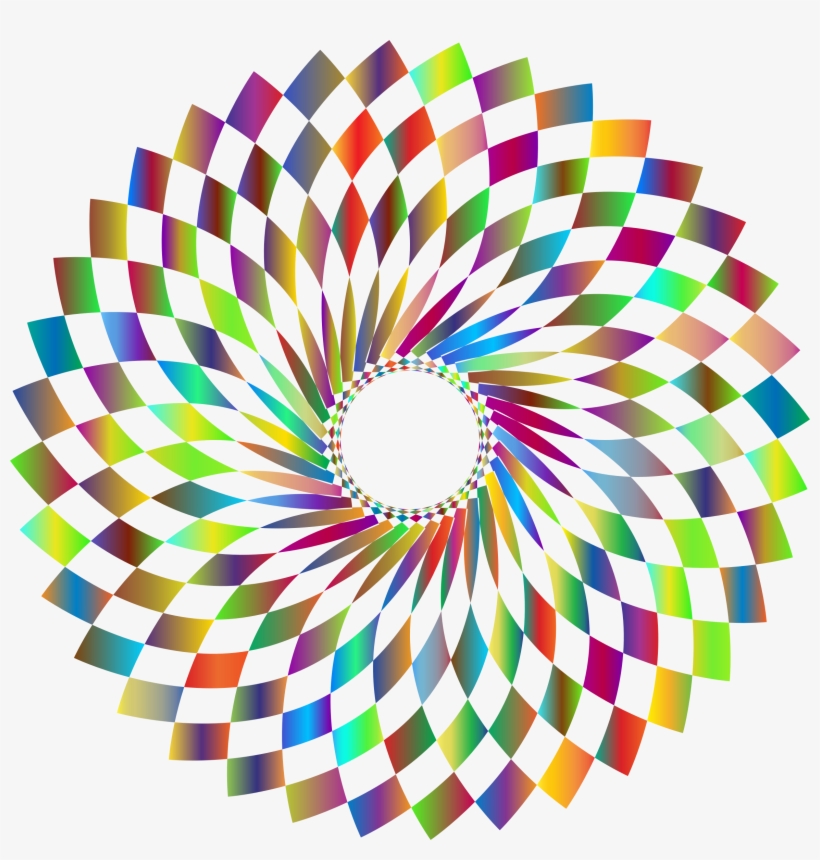 This Free Icons Png Design Of Prismatic Checkered Vortex PNG Image ...