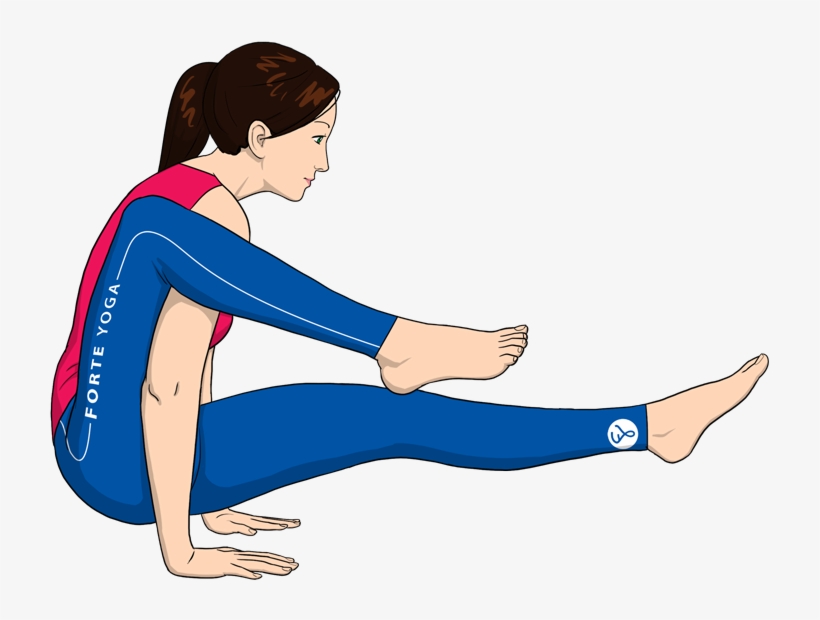 Elephant's Trunk Yoga Pose - Single Yoga Poses Medium PNG Image ...