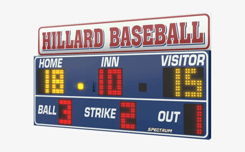 Download 10' Wide Baseball Scoreboards - Baseball Scoreboards ...