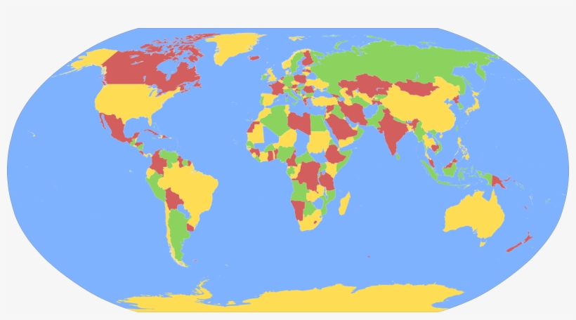 The Four Colour Theorem - Four Color Theorem World Map PNG Image ...