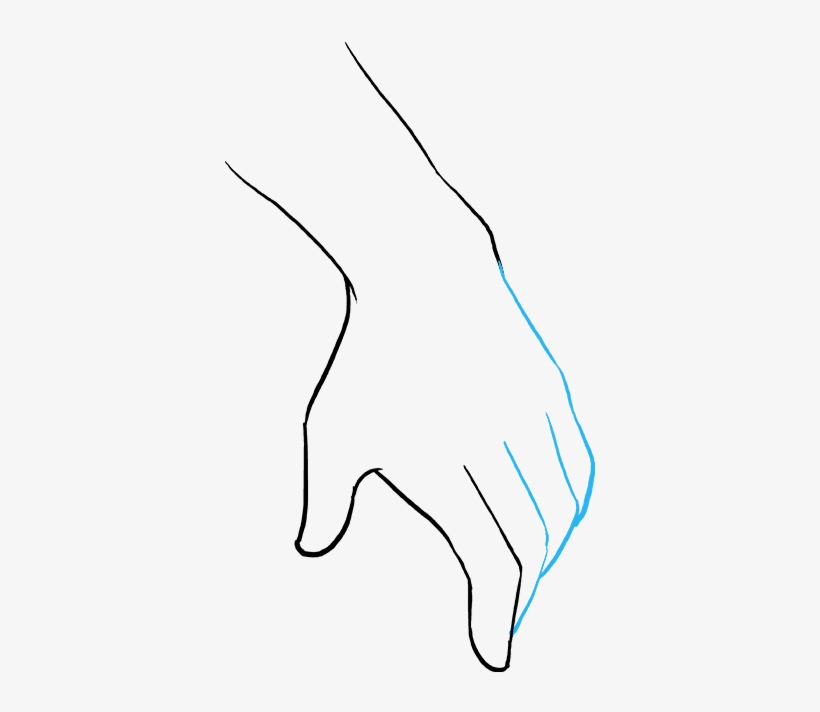 Download How To Draw Holding Hands - Sketch | Transparent PNG Download ...