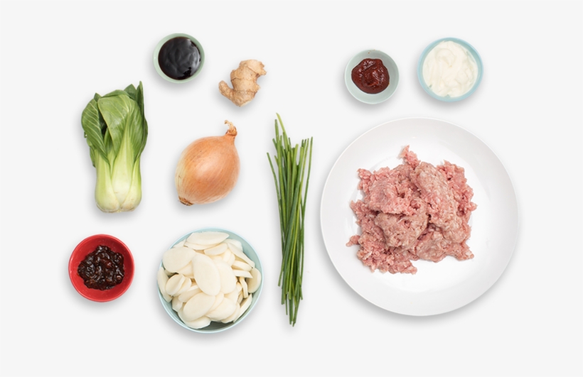 Download Korean Tteok & Spicy Pork "ragù" With - Korean Ingredient Png ...