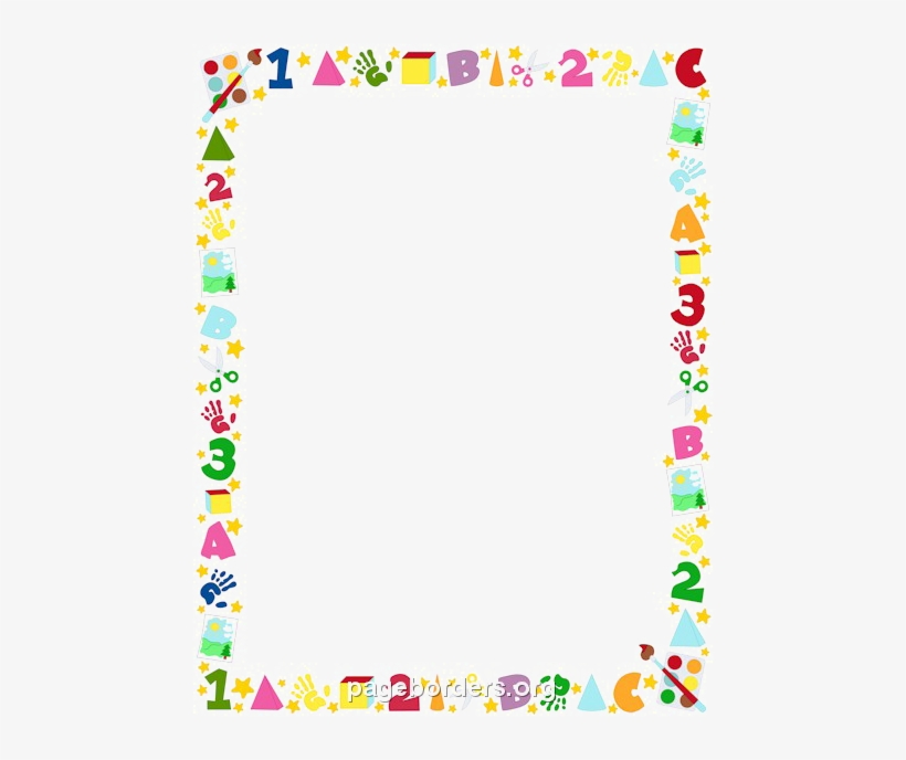 School Border Png Pic - Png Border School PNG Image | Transparent PNG ...