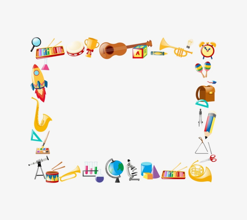 Border School Clipart