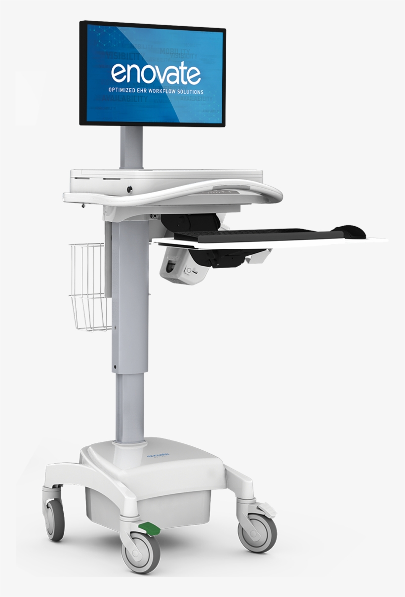 Emc Lcd Workstation - Mobile Medical Carts PNG Image | Transparent PNG ...