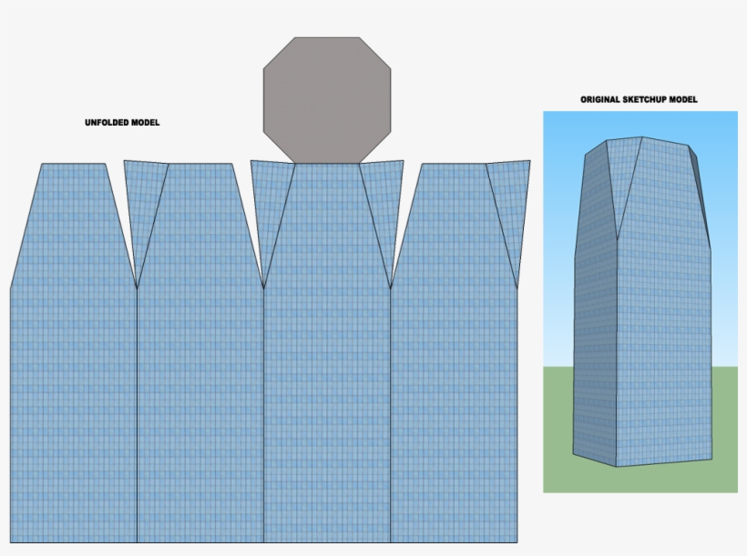 Papercraft Skyscraper
