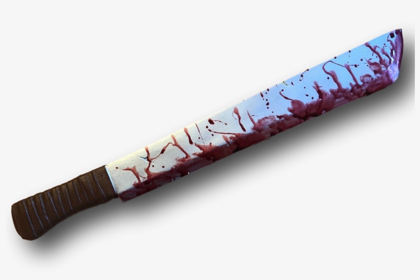 Realistic Bloody Machete - Floorball PNG Image | Transparent PNG Free ...