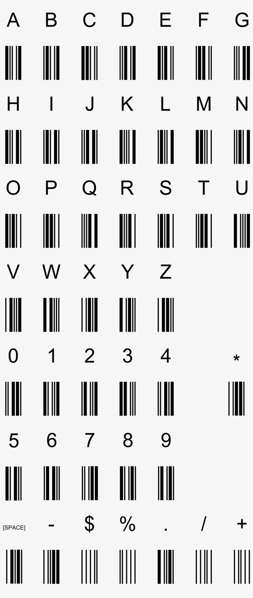 Open - Barcode Letters PNG Image | Transparent PNG Free Download on SeekPNG