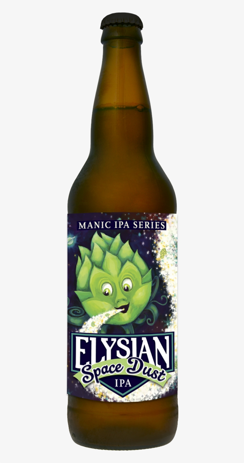 Elysian Space Dust Ipa Bottle “ - Elysian Space Dust Ipa PNG Image ...