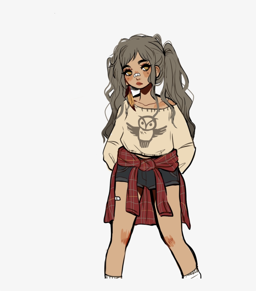 Pin By Anna Newell On Art - Cute Girl Oc PNG Image | Transparent PNG ...