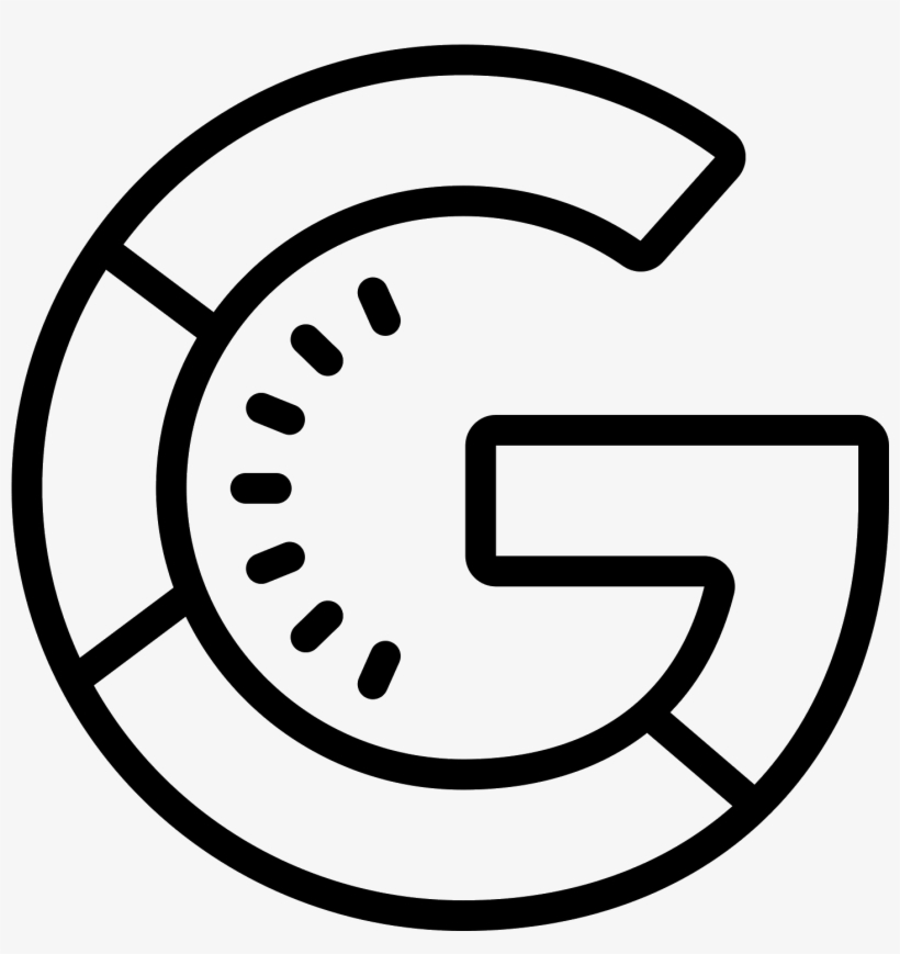 This Is The First Letter Of The Google Logo - Icons Google PNG Image ...