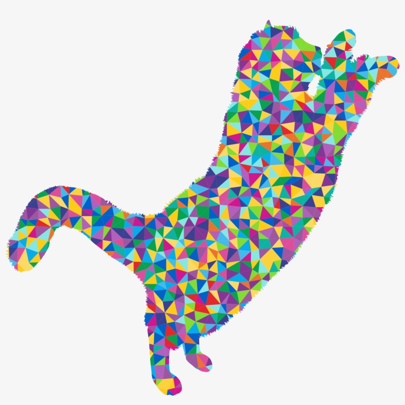 This Free Icons Png Design Of Low Poly Prismatic Fluffy PNG Image ...