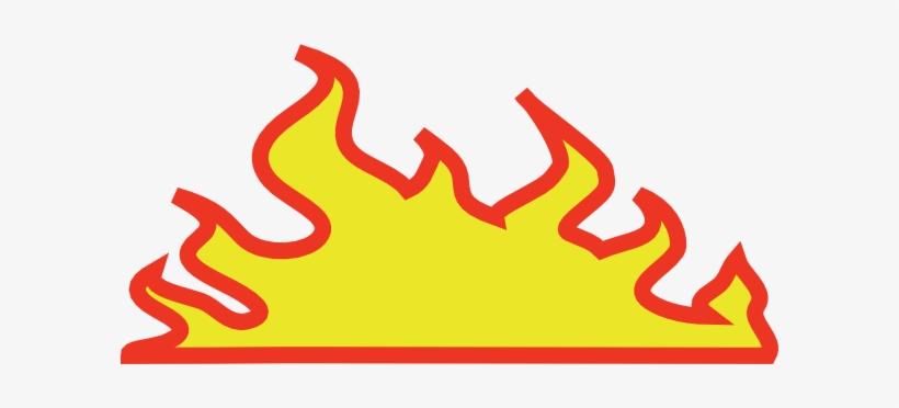 Racing Flames Cliparts - Wide Flame Clipart PNG Image | Transparent PNG ...