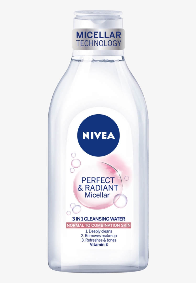 Nivea Perfect & Radiant Micellar 3 In 1 Cleansing Water - Nivea Daily ...
