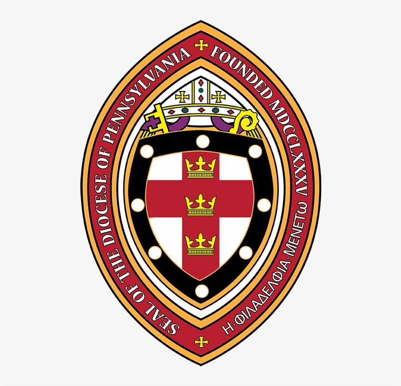 Give Logo Episcopal Church Logo Diocese Of Pa Shield - Pennsylvania PNG ...
