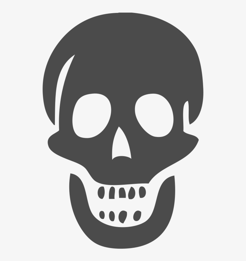 Skull Clipart Simple - Skull Face Paint Png PNG Image | Transparent PNG ...