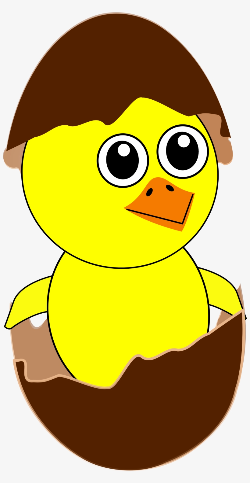 Broken Egg Clipart - Animated Easter Chick PNG Image | Transparent PNG ...