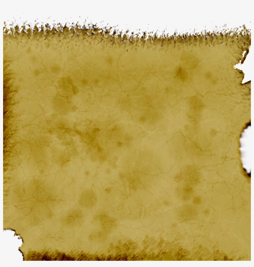 Texture And Normal Map, For A Burnt Note In The Unity - Ivory PNG Image ...
