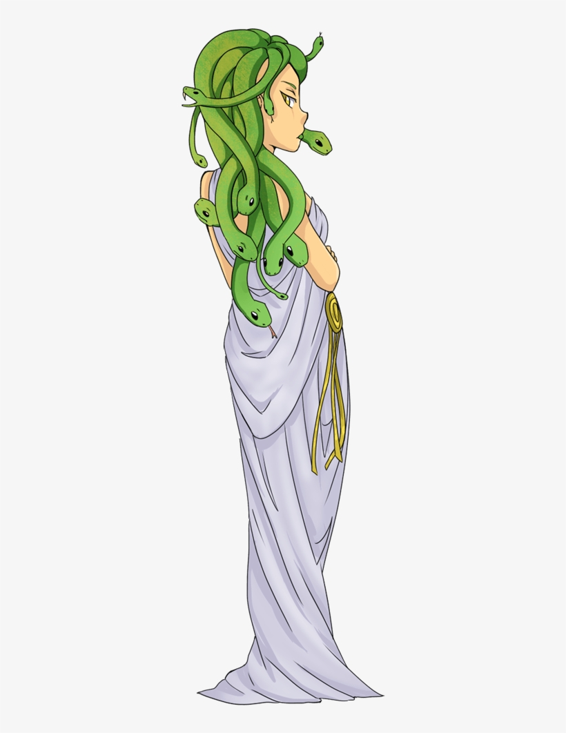 Medusa Greek Mythology Drawing
