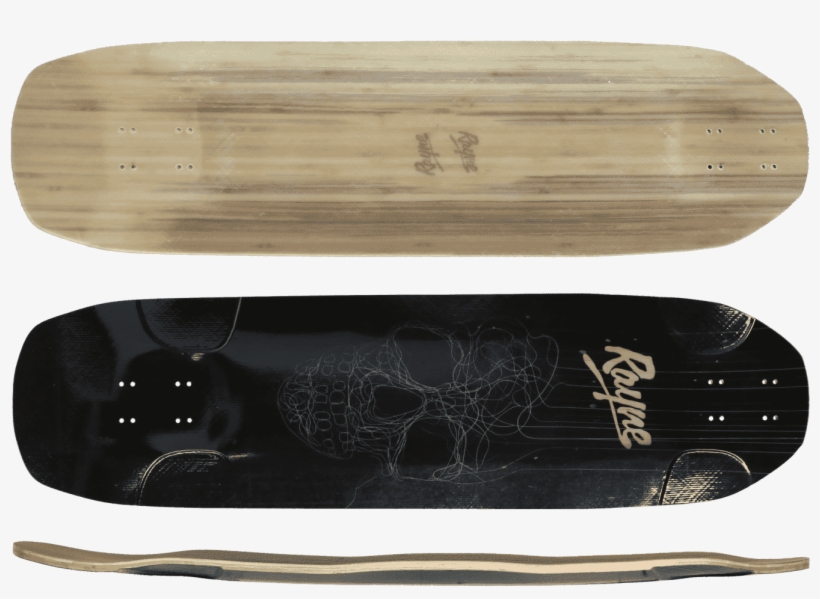 Custom Darkside Skull 36 Rayne Board - Longboard PNG Image ...