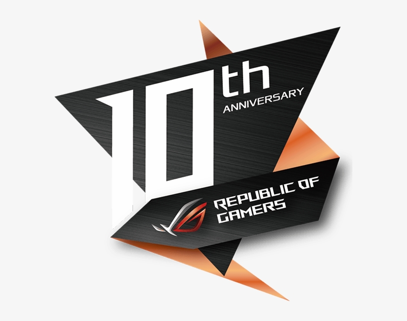 Download Discover Rog - Asus Rog 10th Anniversary | Transparent PNG ...