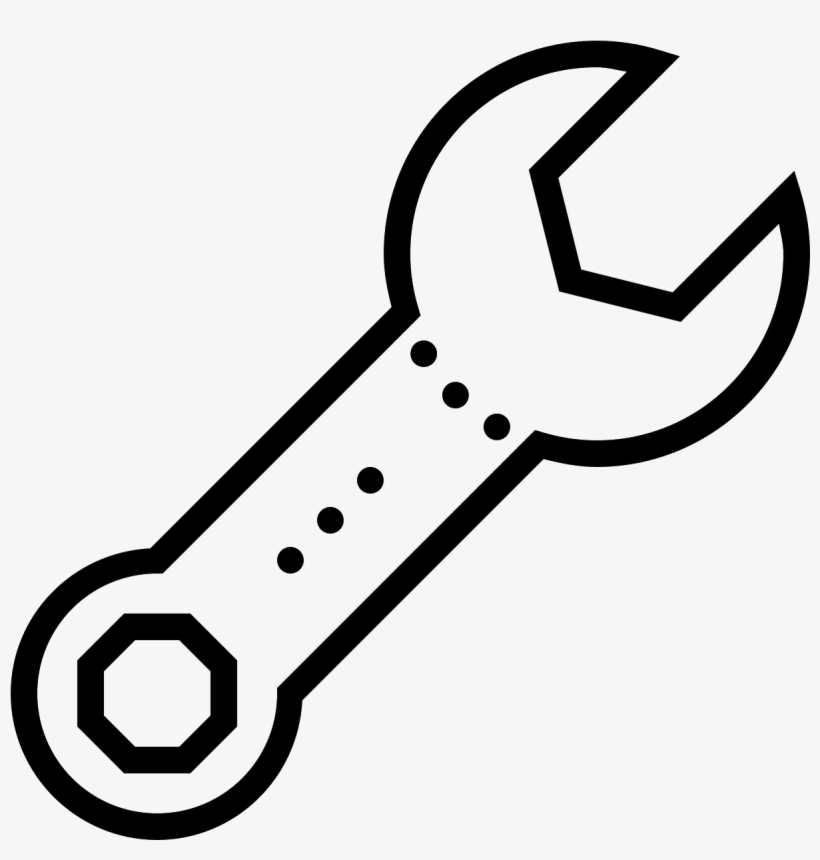 Download Llave Icon - Llave Inglesa Color Blanca Png | Transparent PNG ...