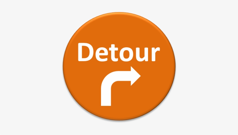 Keeping Distance - - Detour Icon Png PNG Image | Transparent PNG Free ...