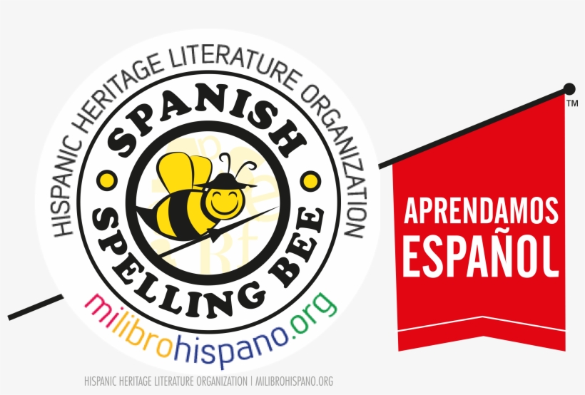Spanish Spelling Bee “aprendamos Español” - Honeybee PNG Image ...