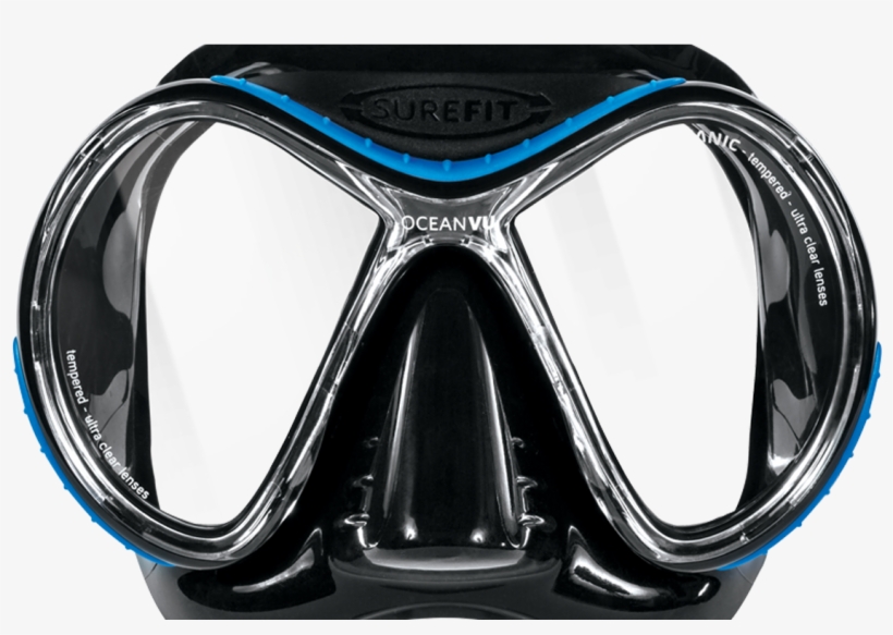 Oceanic - Oceanvu Mask-black/titanium PNG Image | Transparent PNG Free Download on SeekPNG