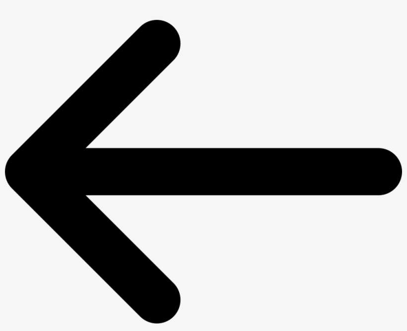 Download Arrow Thin Left - Arrow Pointing To The Side | Transparent PNG ...