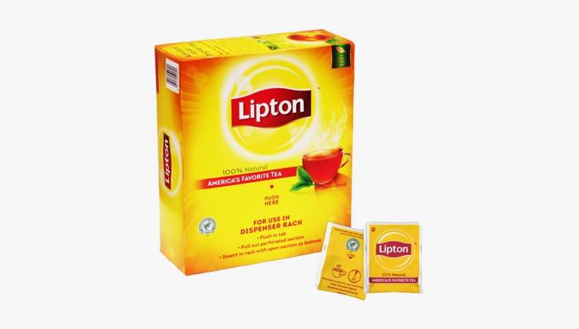 Download Lipton Tea Products - Lipton Tea 100 Bags | Transparent PNG ...