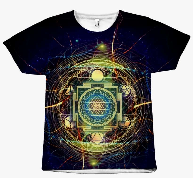 Sri Yantra T-shirt - Shirt PNG Image | Transparent PNG Free Download on ...