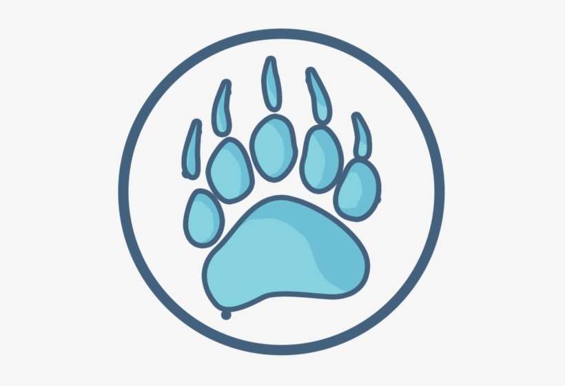 Native American Bear Track Symbol - Symbol PNG Image | Transparent PNG ...