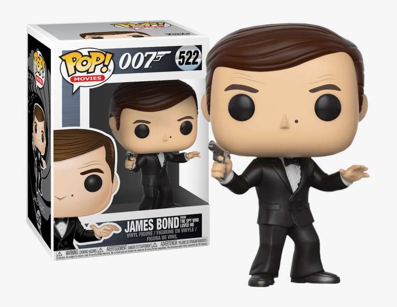 Pop, Funko Pop Vinyl Bundle - James Bond Pop Vinyls PNG Image ...