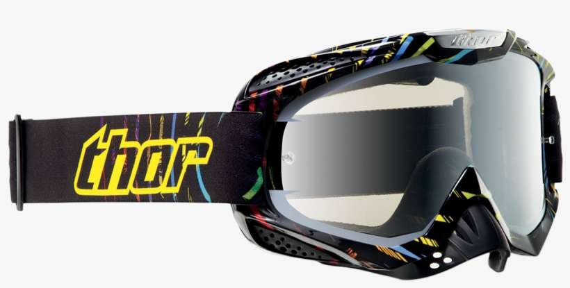 Thor Ally Wrap Ripple Goggle 26011279 - Thor Goggle PNG Image ...